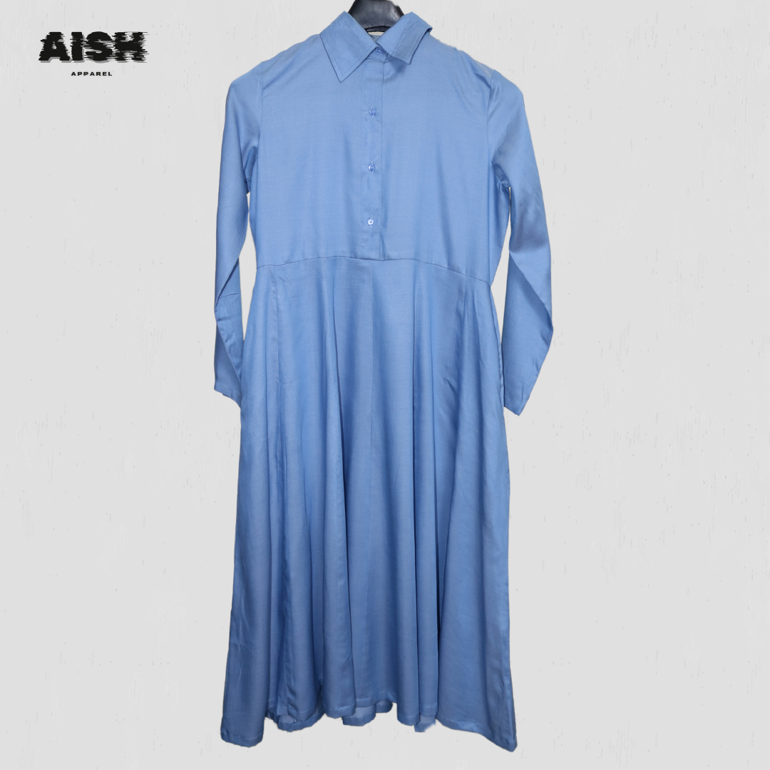 Denim Frock – Aish Apparels